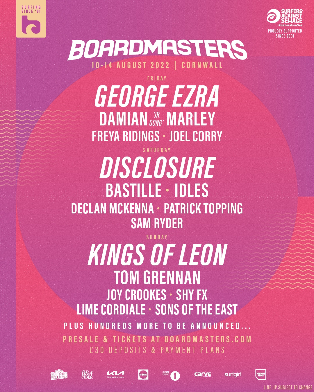 BOARDMASTERS 2022 PREVIEW Summer Festival Guide BOARDMASTERS 2022 PREVIEW Summer Festival Guide