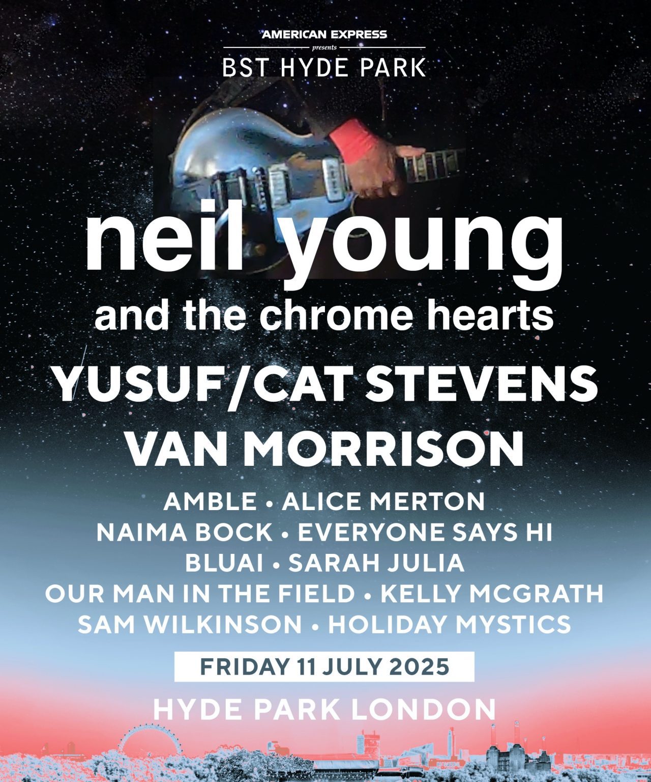 Neil Young / Yusuf (Cat Stevens): BST Hyde Park - Review - Summer ...